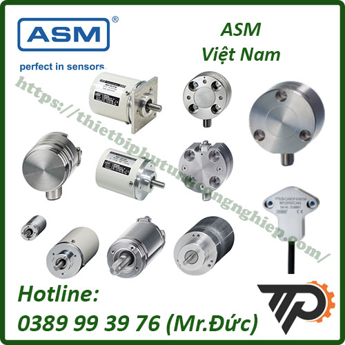Cảm biến dây kéo ASM - Nhà phân phối ASM Việt Nam