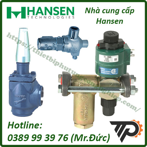 Van khí nén Hansen chính hãng | Đại lý Hansen Việt Nam